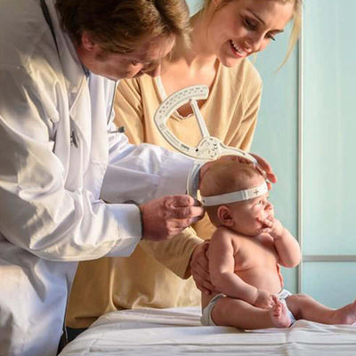 Craniometer with one Elastic Band