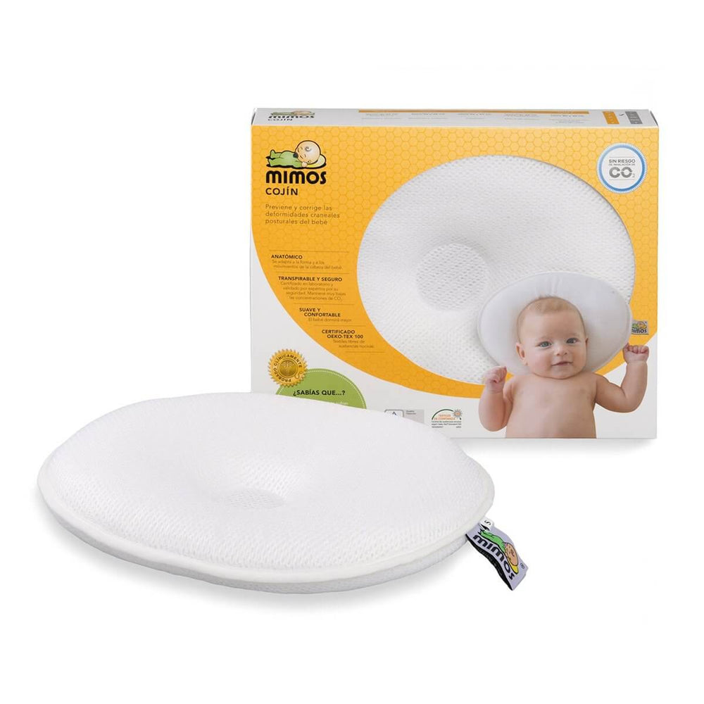 Mimos Baby Pillow | Flat Head Pillow For Babies | Plagiocephaly ...
